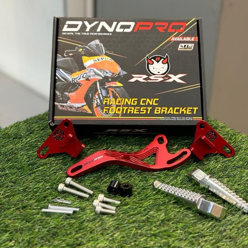 DYNOPRO RACING ADJUSTABLE REAR FOOTREST BRACKET CNC SET HONDA RSX150 ...