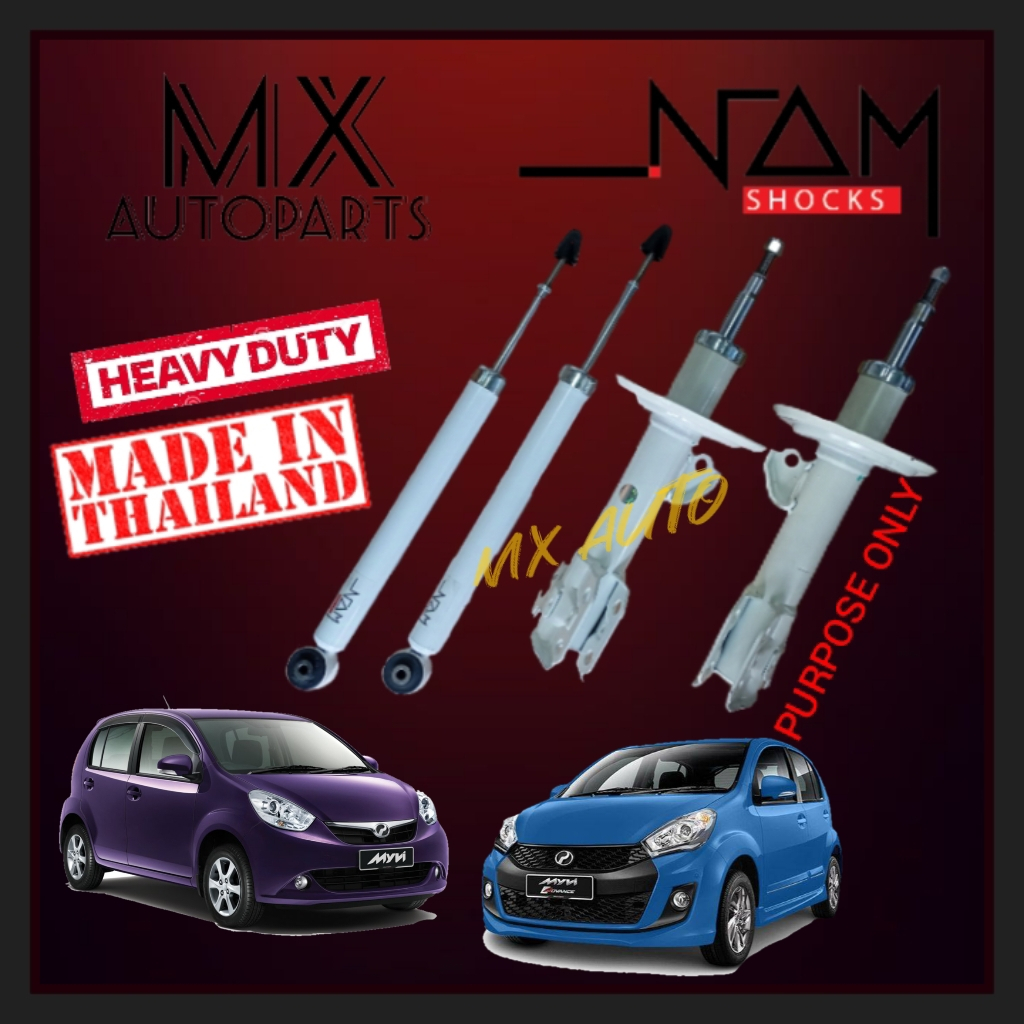 ( MADE IN THAILAND ) NAM HEAVY DUTY SHOCK ABSORBER PERODUA MYVI M300 ...