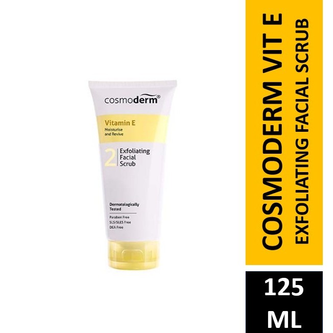 COSMODERM VIT E EXFOLIATING FACIAL SCRUB 125ML | Shopee Malaysia