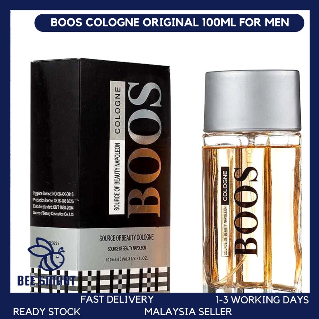 BOOS PERFUME FOR MEN 100ML Long-Lasting Refreshing | Shopee Malaysia