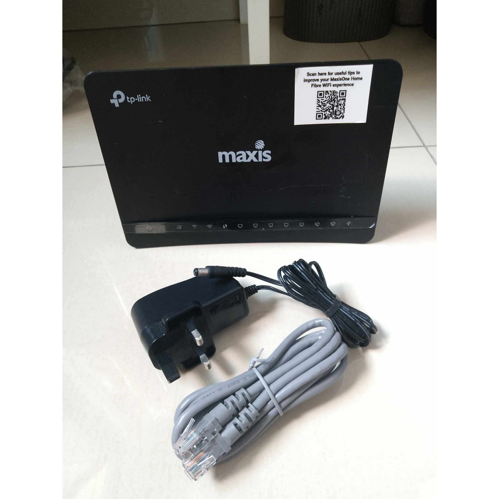 USED Maxis home Fibre ROUTER | Shopee Malaysia