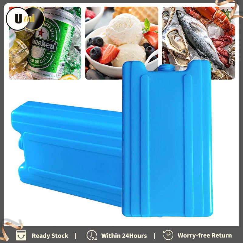 4Pcs 400ml Reusable Ice Packs for Cooler Freezer Packs Ice Gel Ice ...