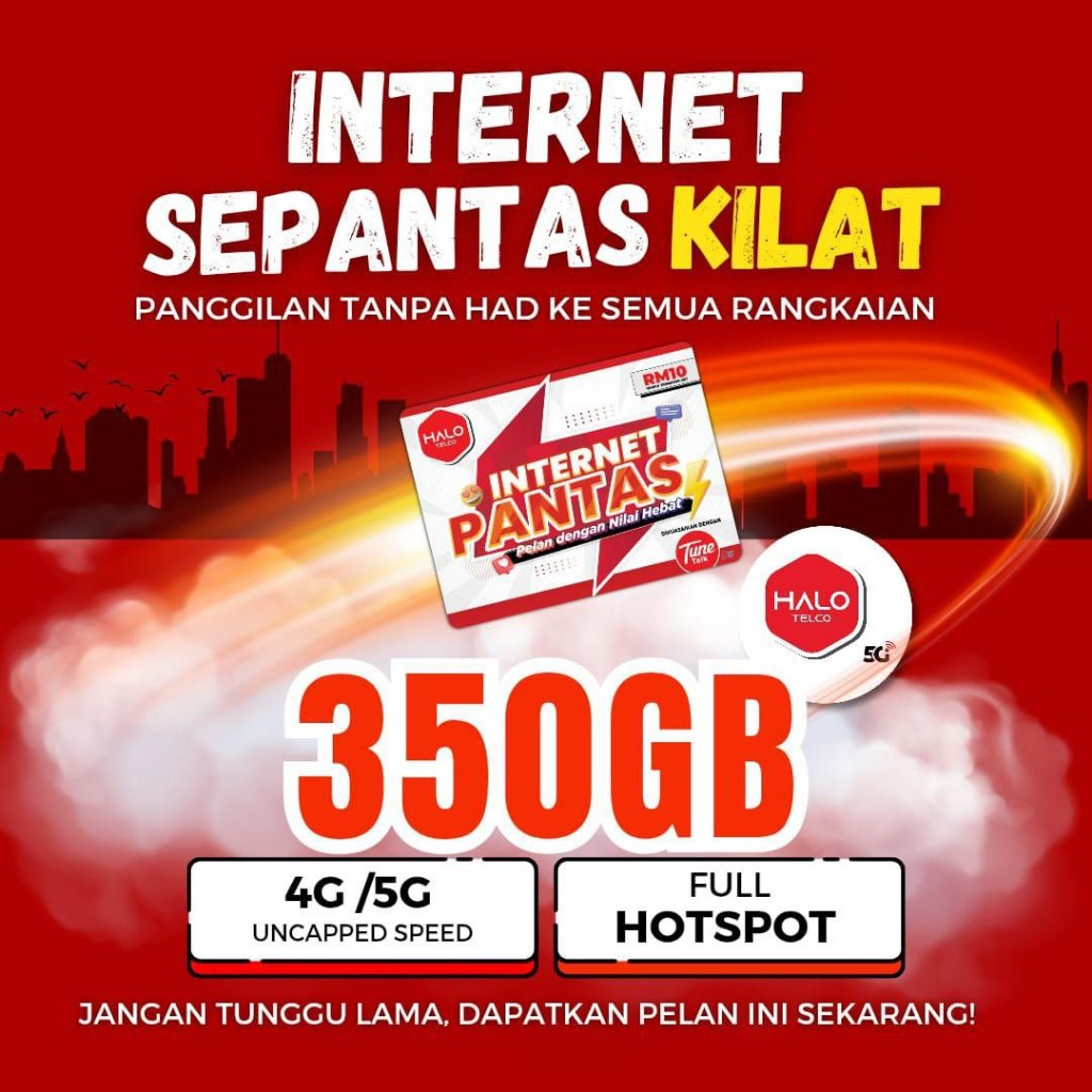 𝗦𝗜𝗠𝗞𝗔𝗗 𝗛𝗔𝗟𝗢 𝗧𝗘𝗟𝗖𝗢 𝗧𝗨𝗡𝗘 𝗧𝗔𝗟𝗞 - PREPAID RM50/BULAN - 4G/5G - CELCOM ...