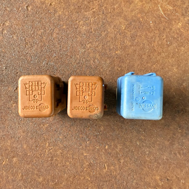 Jideco Original Nissan Relay 4/6 pin Nissan Relay Fan Relay Ignition ...