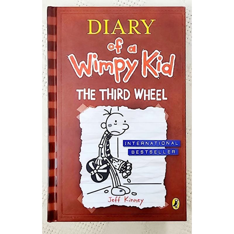 MBH | DIARY OF A WIMPY KID: THE THIRD WHEEL (Book 7) by Jeff Kinney (Children/Young Reader/Humor ...