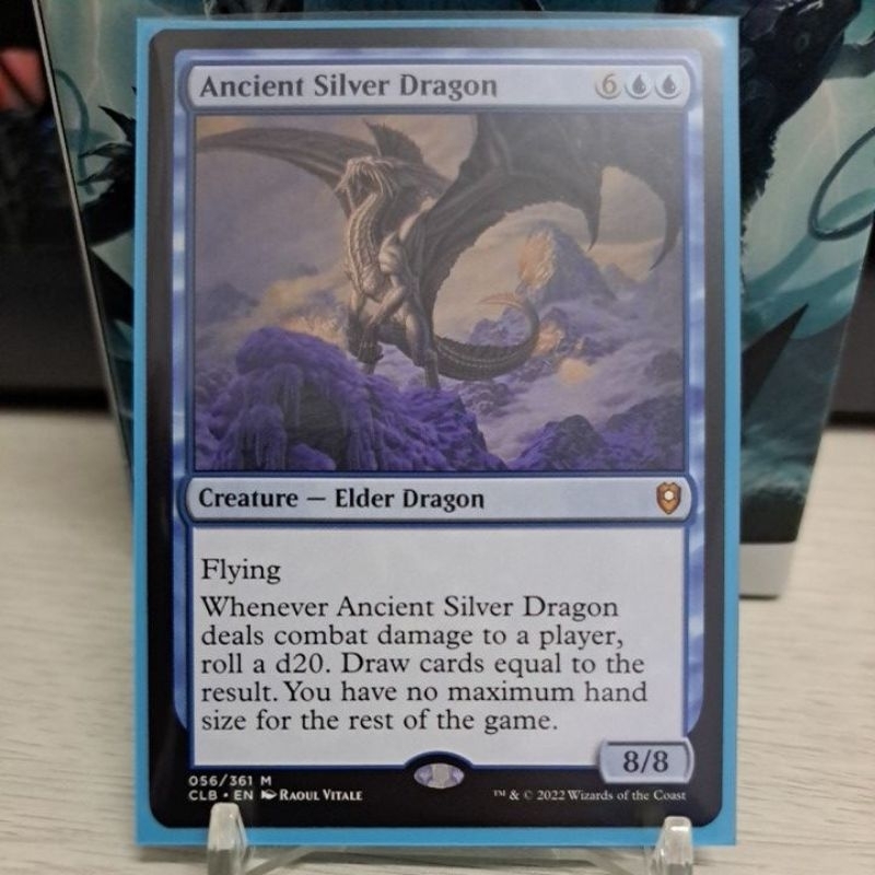 MTG Ancient Silver Dragon (CLB)(Mythic) | Shopee Malaysia