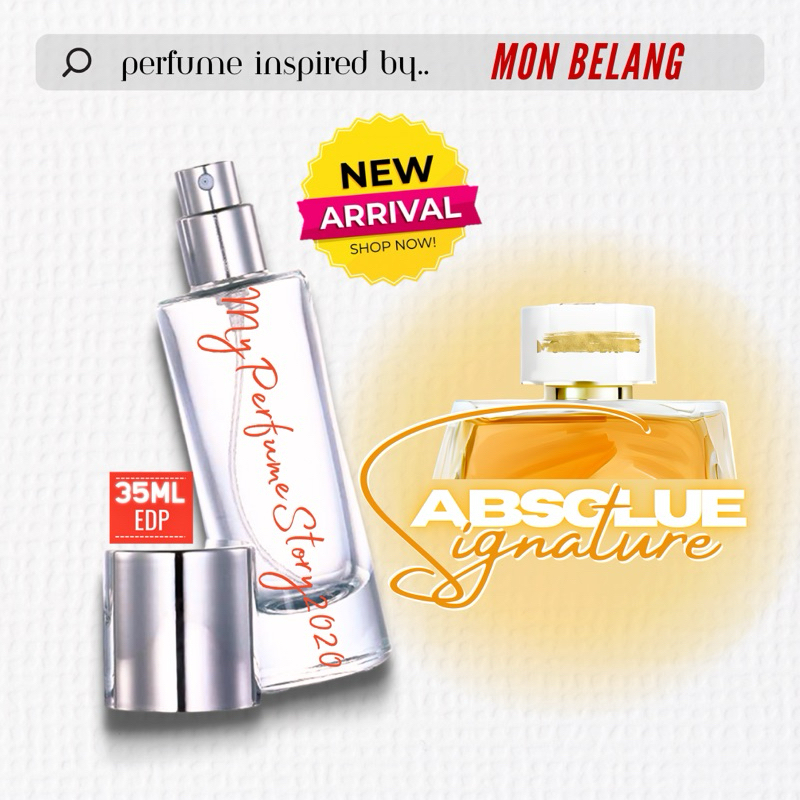 🔥NEW🔥Inspired Perfume Signature Absolu By MBlanc Fragrance for her ...