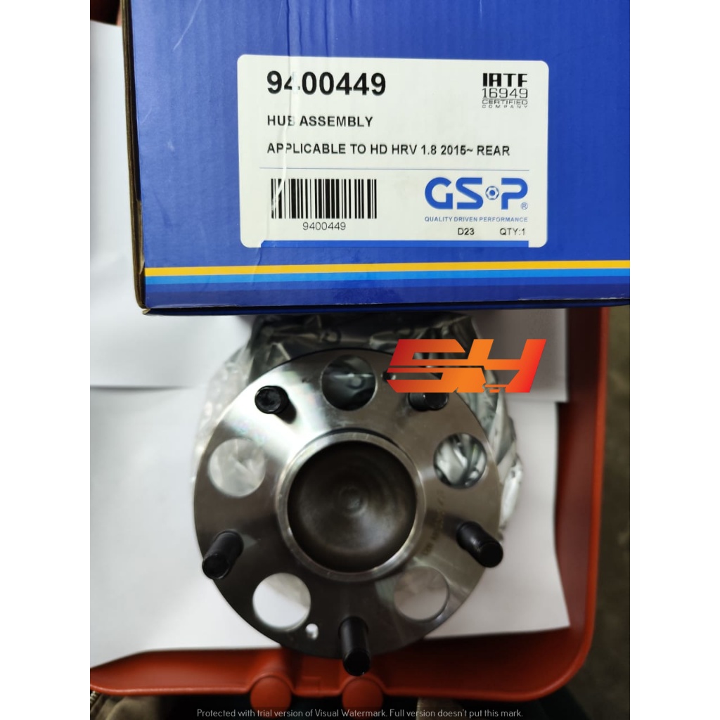HONDA HRV 9400449 42200-T7A-J51 BEARING r/a + hub J53 | Shopee Malaysia