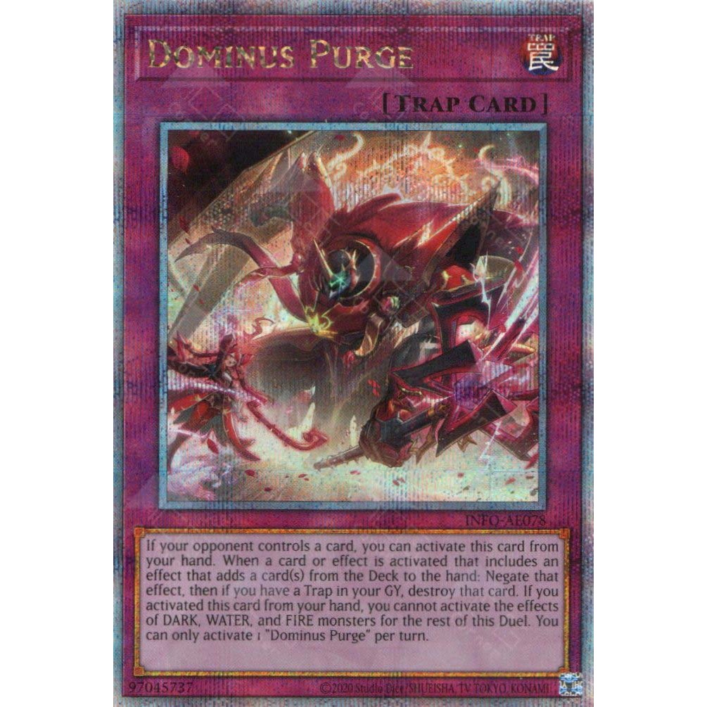 游戏王 INFO-AE078 INFO-JP078 Yu-Gi-Oh Dominus Purge | Shopee Malaysia