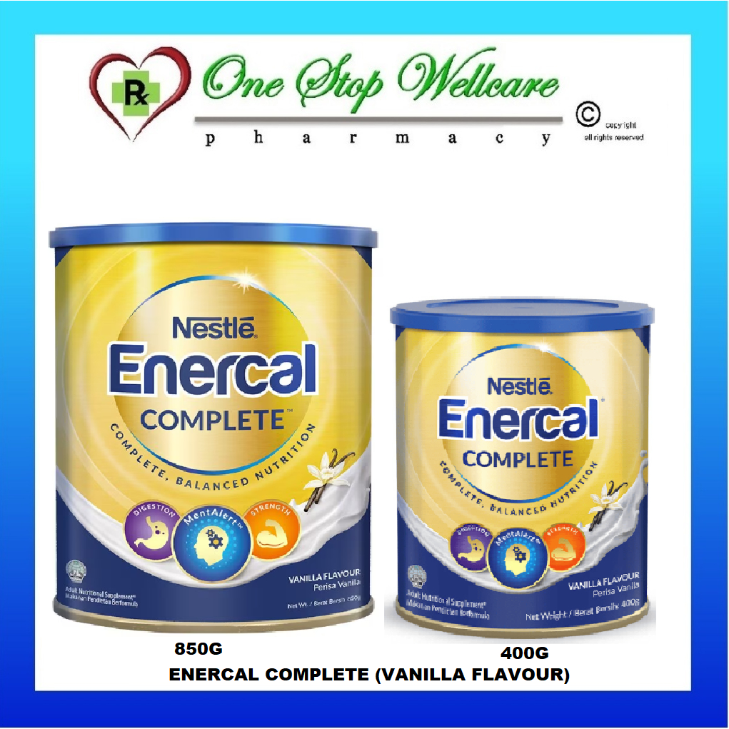 ENERCAL COMPLETE (VANILLA FLAVOUR) 400G / 850G | Shopee Malaysia