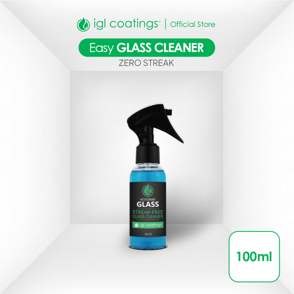 IGL Coatings Ecoclean Glass Car & Home Window Glass Cleaner Spray Dirts ...