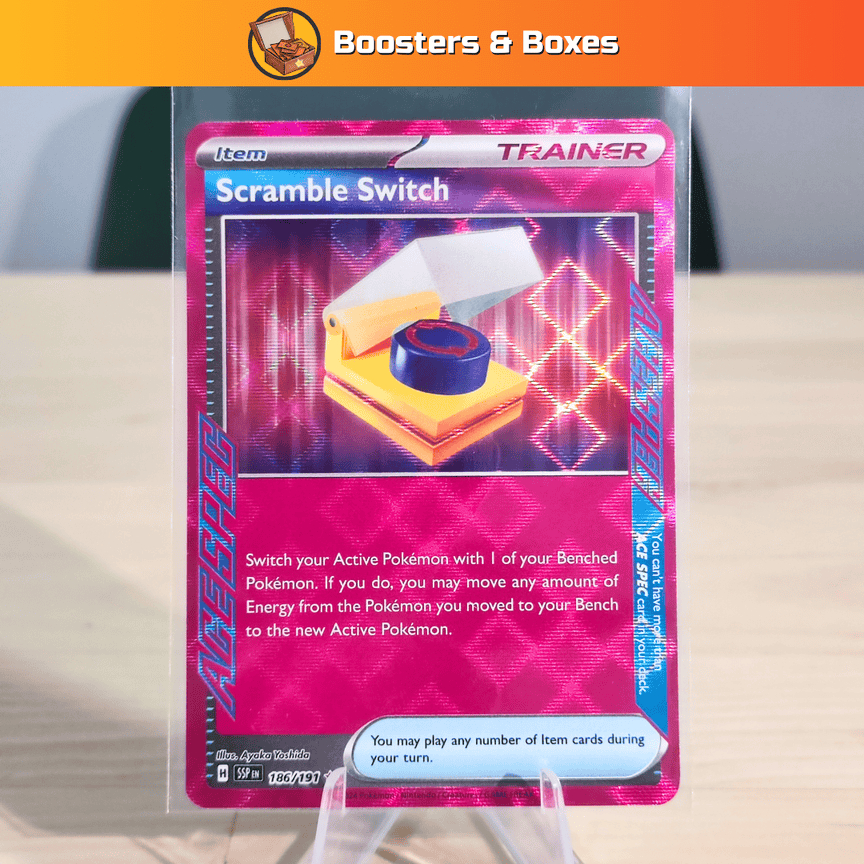 Scramble Switch (186/191) [Scarlet & Violet: Surging Sparks] | Shopee ...