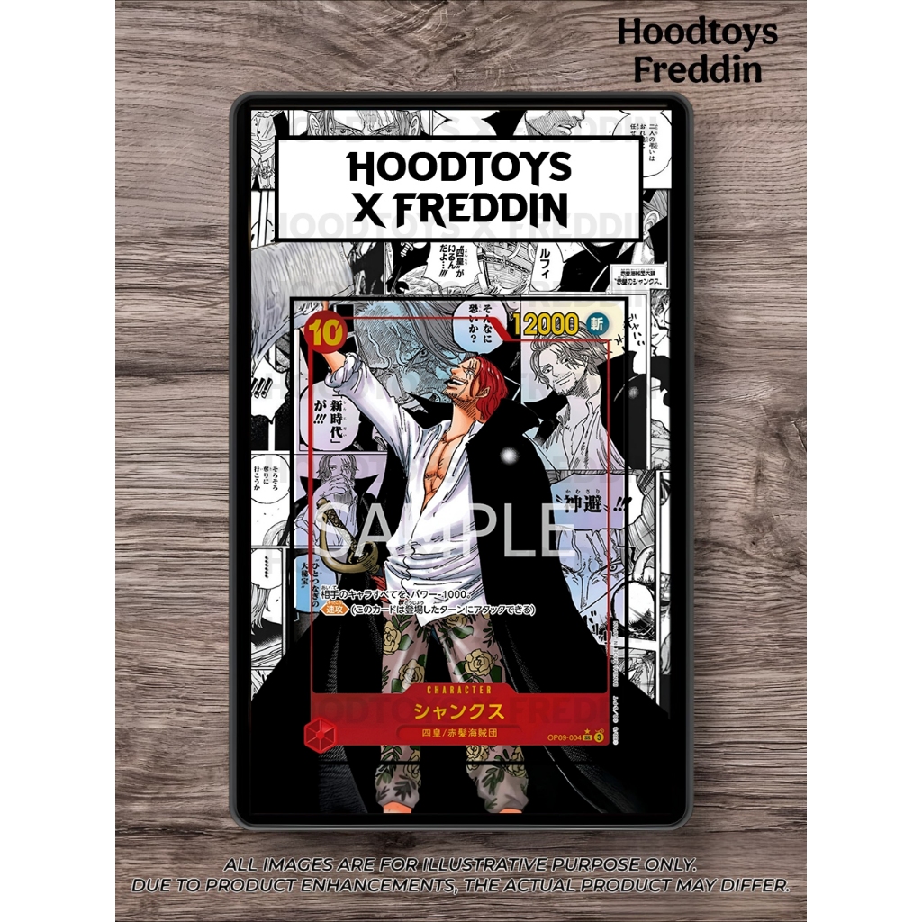 FULL ART SLAB MANGA SHANKS OP-09 [ONE PIECE TCG] | Shopee Malaysia