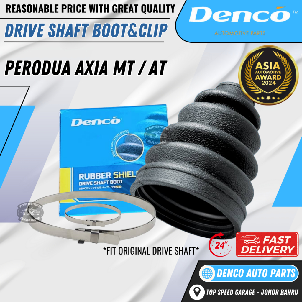 DENCO - PERODUA AXIA AT/MT DRIVE SHAFT BOOT INNER & OUTER | Shopee Malaysia
