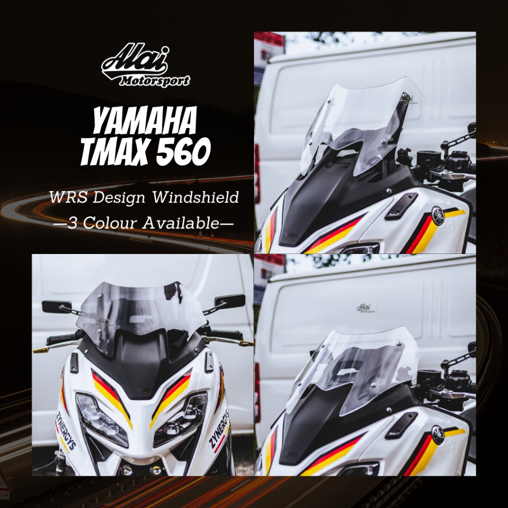 TMAX560 SPORT WINDSHIELD WRS DESIGN | Shopee Malaysia