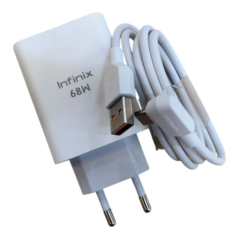 Infinix GT 20 Pro Fast Charging Adapter 68W Fullset Charger 6A Type-C ...