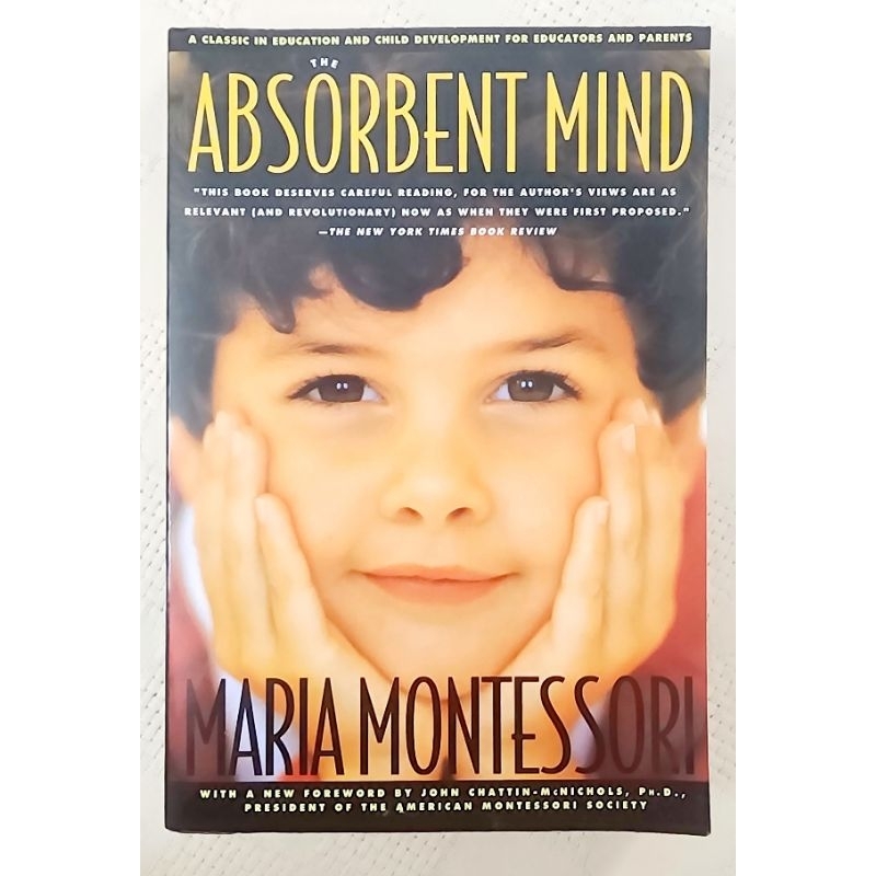 MBH | THE ABSORBENT MIND by Maria Montessori (Psychology/Education ...