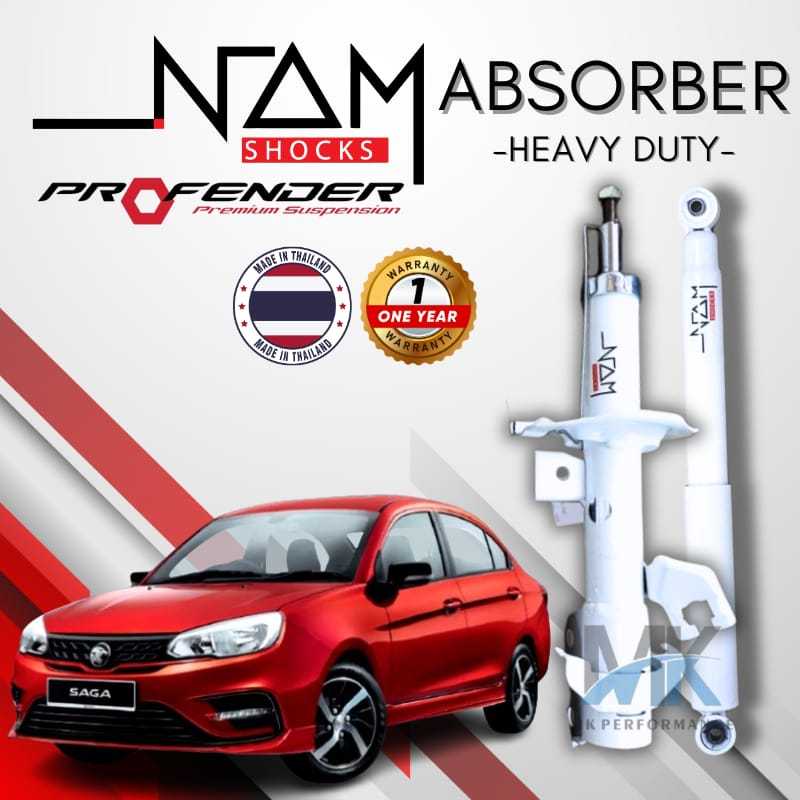 PROTON SAGA VVT MK4 - NAM HEAVY DUTY PERFORMANCE SHOCK ABSORBER FRONT ...