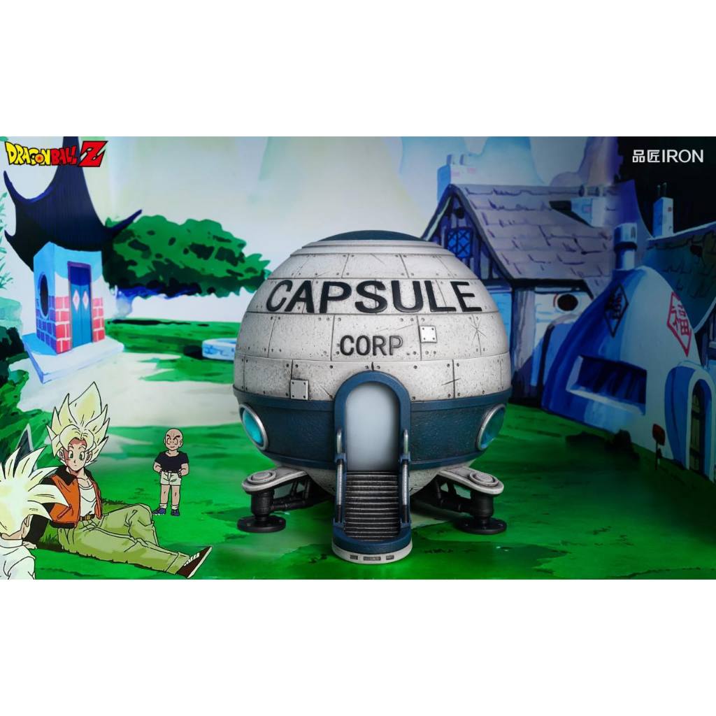 PJ Iron Studio - Capsule Corp Spaceship Dragon Ball Resin Statue GK ...