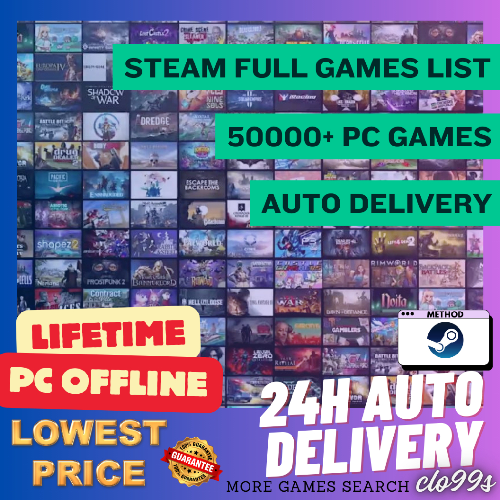 Steam PC Games Request | Shopee Malaysia
