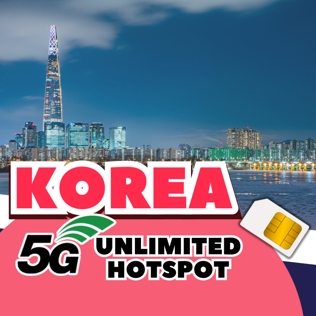 JOYTEL【 Korea SIM Card 】【 300GB 】PROMO Korea Travel Prepaid Sim Card ...