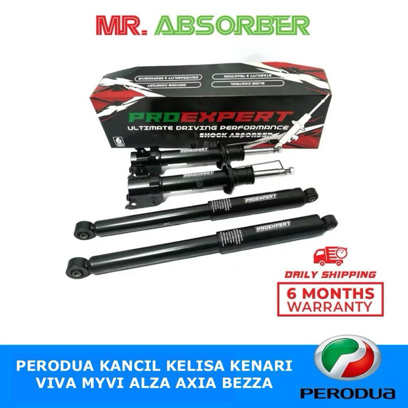 PROEXPERT ABSORBER KANCIL KELISA KENARI VIVA MYVI ALZA AXIA BEZZA ...