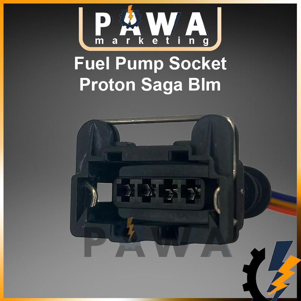 Votec 100% Authentic Proton Saga Blm Fuel Pump Socket Connector HX-3918 | Shopee Malaysia