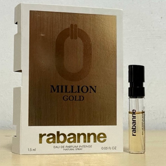Vial | Sample Paco Rabanne Million Gold For Him Edp Intense 1.5ml (M ...