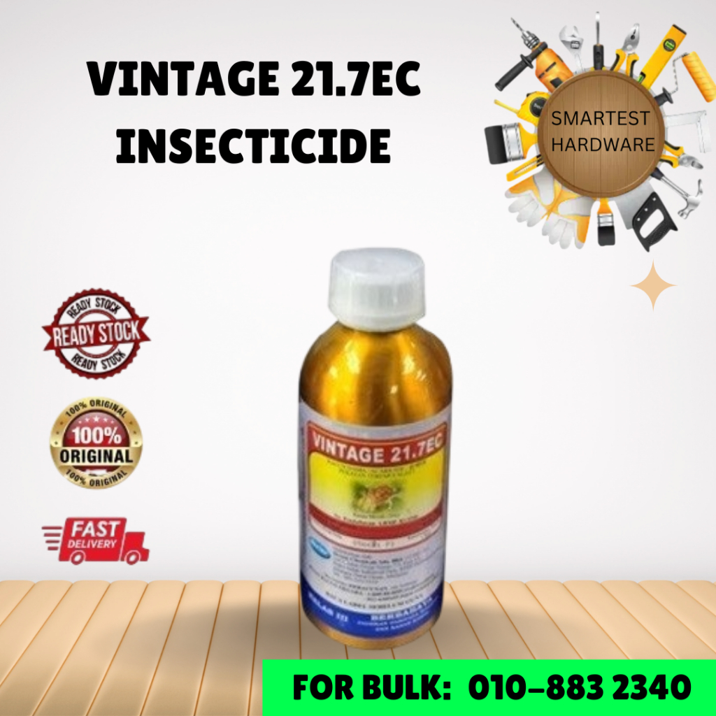 Vintage 21.7EC Insecticide/ Amitraz 21.7%/ Racun Serangga/ Hama Merah ...