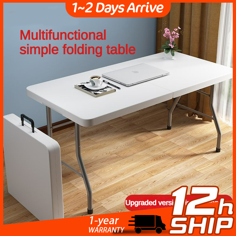 6ft Multipurpose Folding Table Heavy Duty Exhibition Dining Outdoor ...