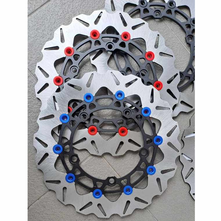 SMRT Yamaha XMAX 300 R25 MT09 Front Floating Disc 300mm Racing Brake ...