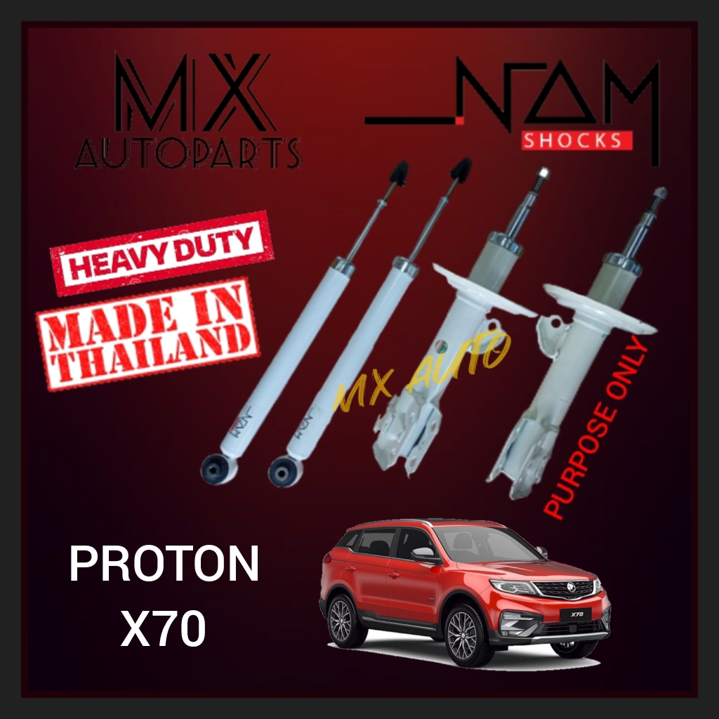( MADE IN THAILAND ) NAM HEAVY DUTY SHOCK ABSORBER PROTON X70 1.8 2.0 ...