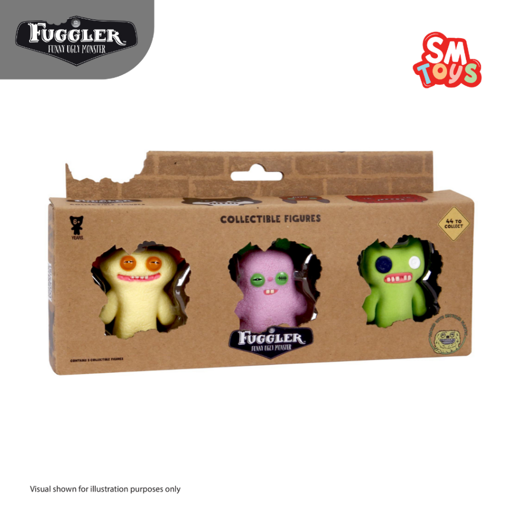 Fuggler Collectible Figure Window Box (3 Pack) | Shopee Malaysia