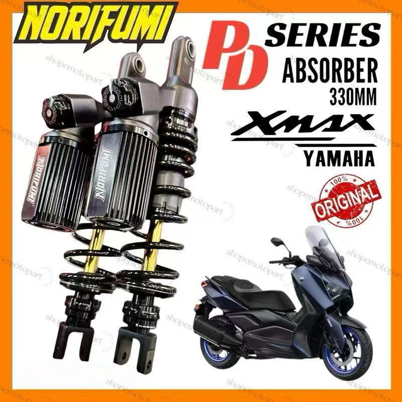 XMAX 250 ABSORBER NORIFUMI SCOOTER PD BLACK X-MAX LOWER MONOSHOCK MONO ...