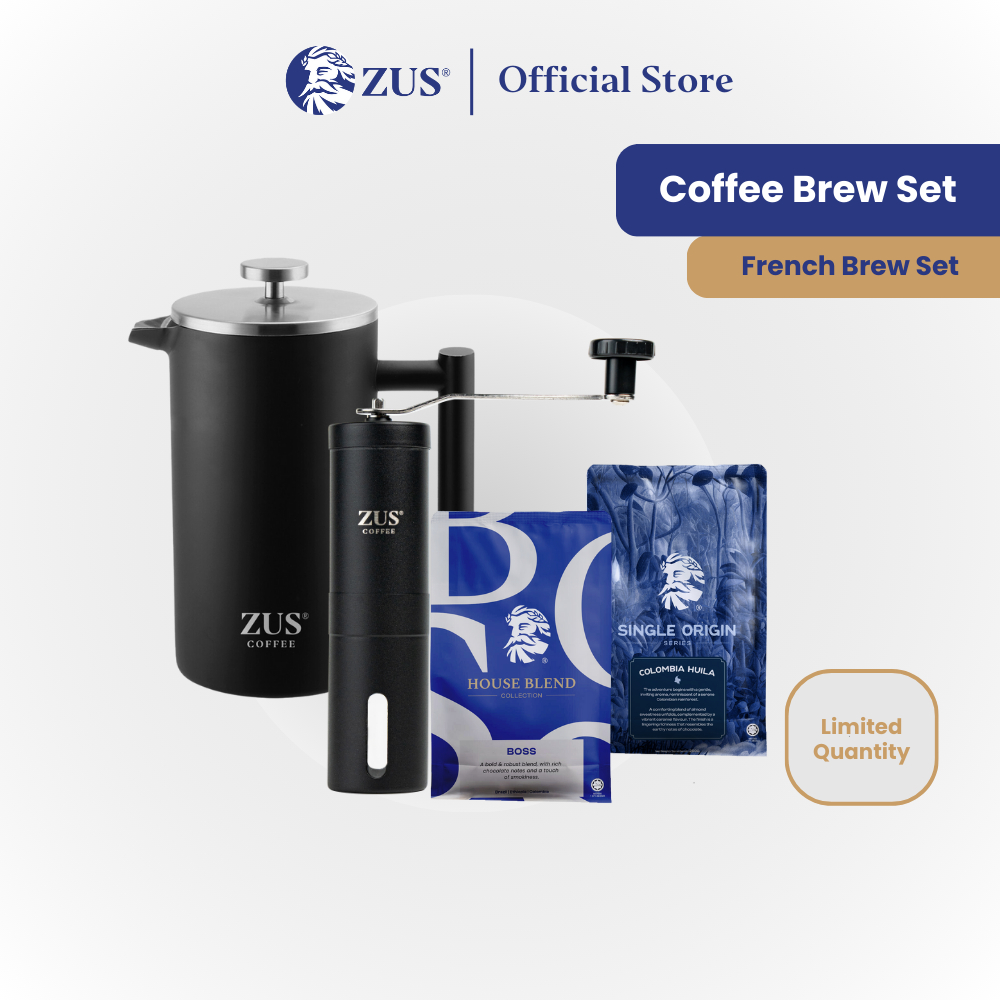 ZUS® Coffee French Brew Set | Shopee Malaysia