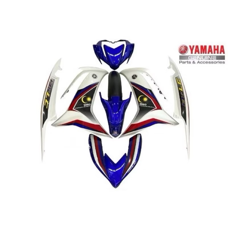 YAMAHA LC135 FI BODY SET LC135 V8 BDK COVER SET 5MRO EDITION WITH STICKER SET MRO COVERSET LC FI ...