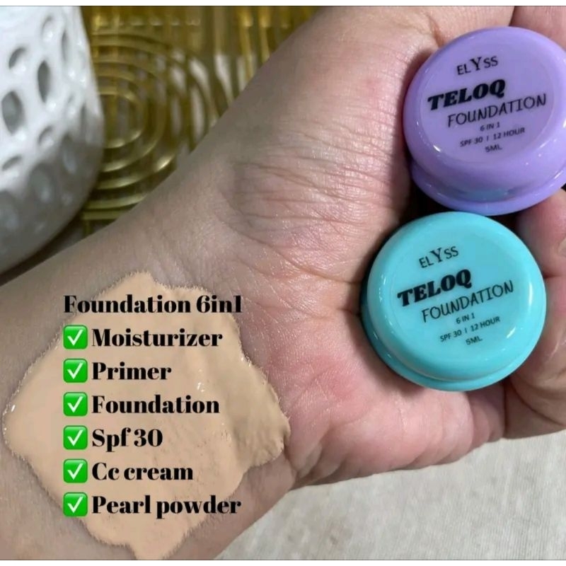 ELYSS TELOQ FOUNDATION 6IN1 SPF 30 | Shopee Malaysia