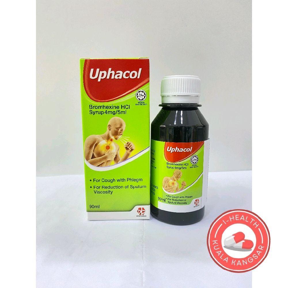 Uphacol Bromhexine Syrup 4mg/5ml 90ml (exp 09/2025) | Shopee Malaysia