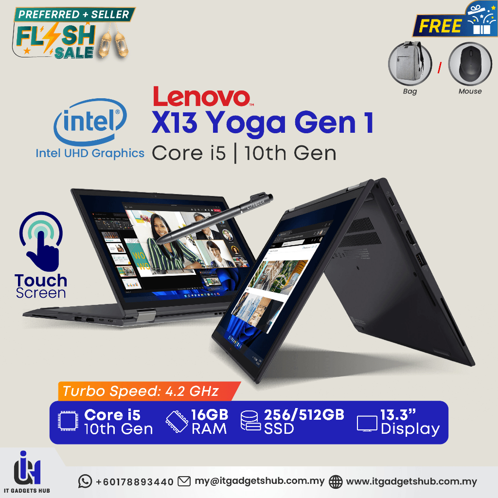 Lenovo Yoga Gaming Laptops | ThinkPad X1 Yoga Gen 5 3 / X13 Yoga Gen 1 ...
