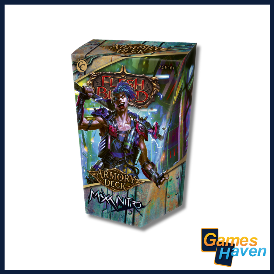 Flesh and Blood - Maxx Nitro Armory Deck [FAB] | Shopee Malaysia