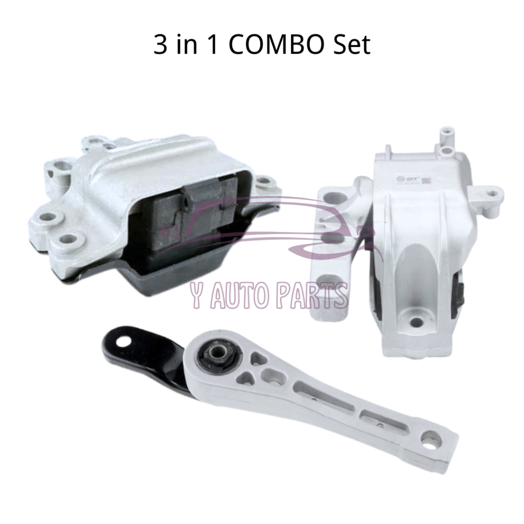 [3 IN 1 COMBO SET] Engine Mounting for VW Golf GTI MK6 MK5 CC Scirocco ...