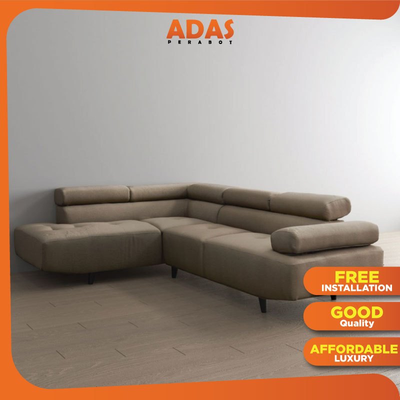 ADAS FULL FABRIC SOFA EVEREST COUCH KERUSI REHAT (FREE INSTALL ...