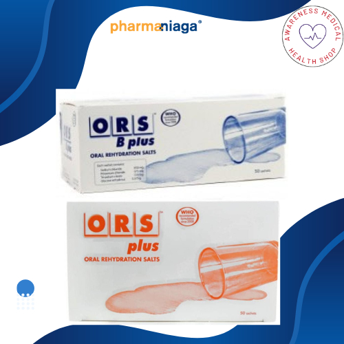 ORS PLUS Oral Rehydration Salts (Orange/Original) (10'S/50'S) | Shopee ...