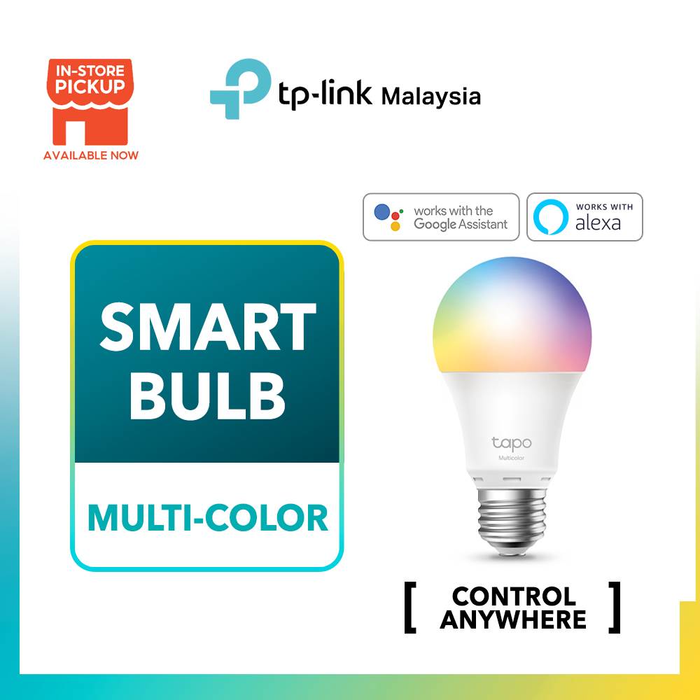 TP-Link Multicolour Smart LED Light E27 Bulb Tapo L530E / L520E / L510E ...