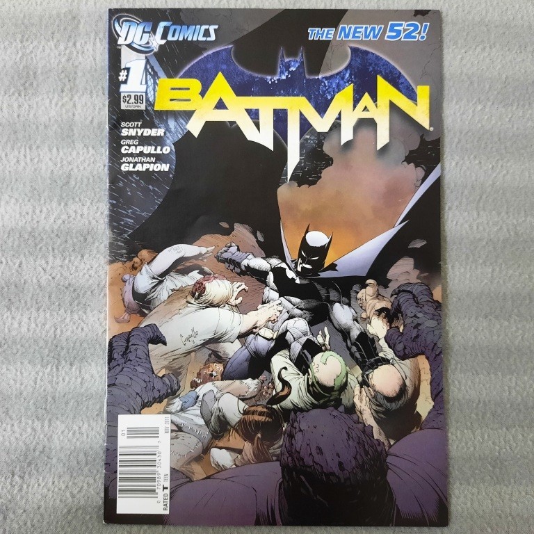 Batman #1 New 52 1st Print (DC Comics) FIRST Issue (Key Issue) 1st App ...