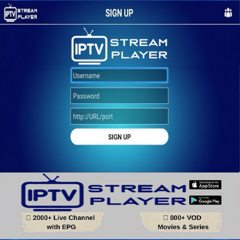 ID APP IPTV STREAM PLAYER SMART TV STREAM PLAYER IPTV MALAYSIA | Shopee ...