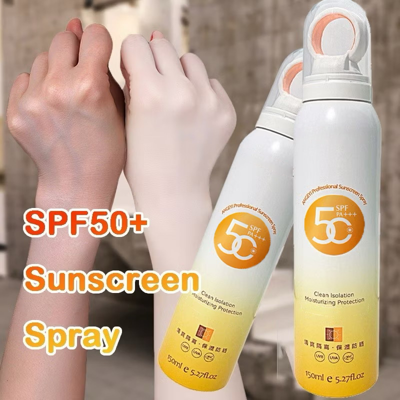 Facial Sunscreen Spray SPF 50+ PA+++ Long Lasting Waterproof Sunscreen ...