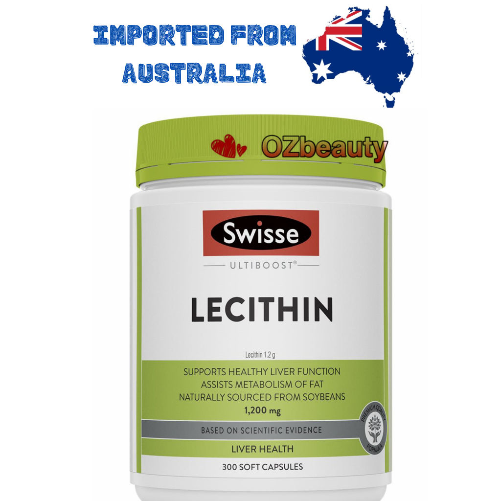 EXP12/2026) Swisse Ultiboost Lecithin 1200mg 300 tablets | Shopee Malaysia