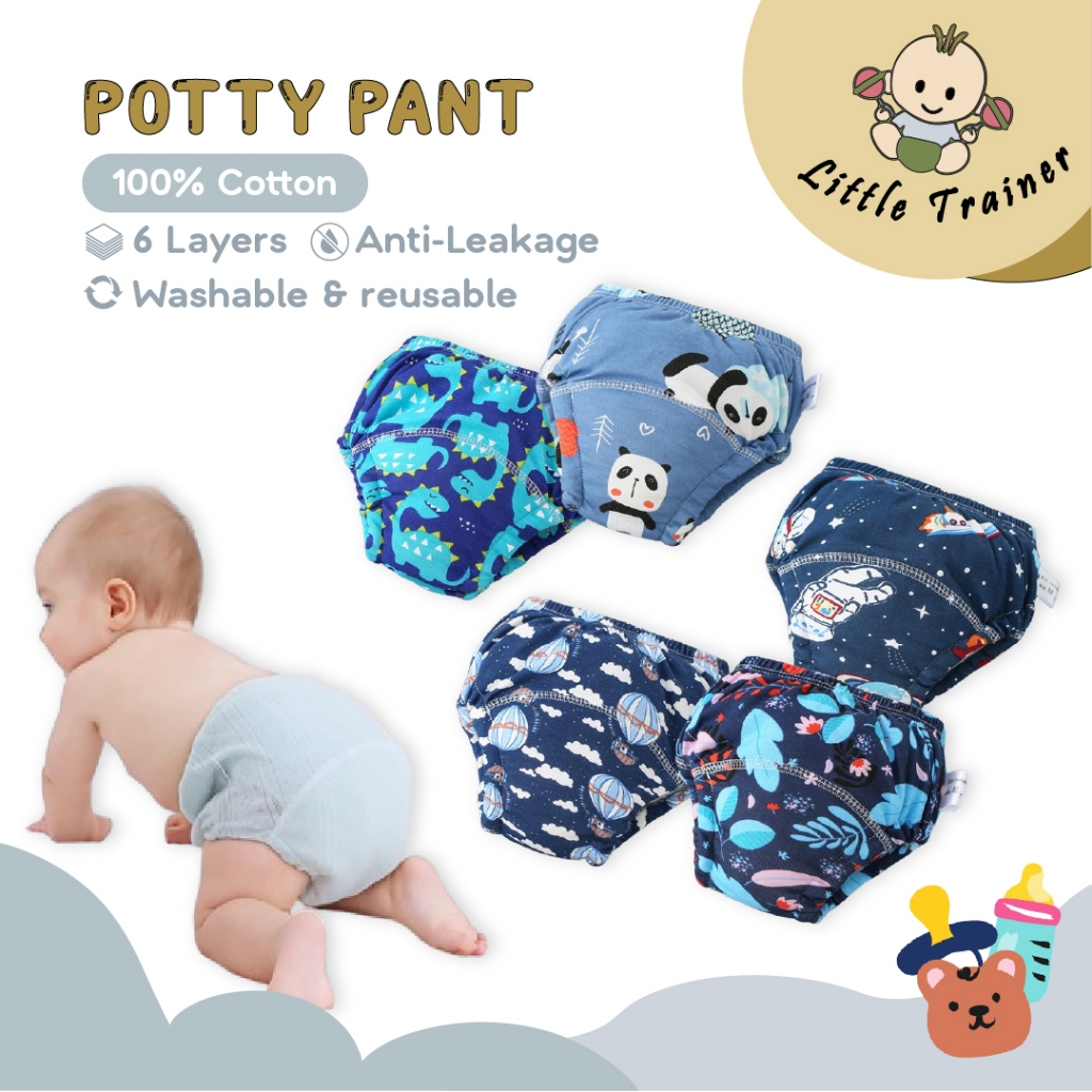 Little Trainer Seluar Dalam Potty Training Spender Potty Training Pants ...