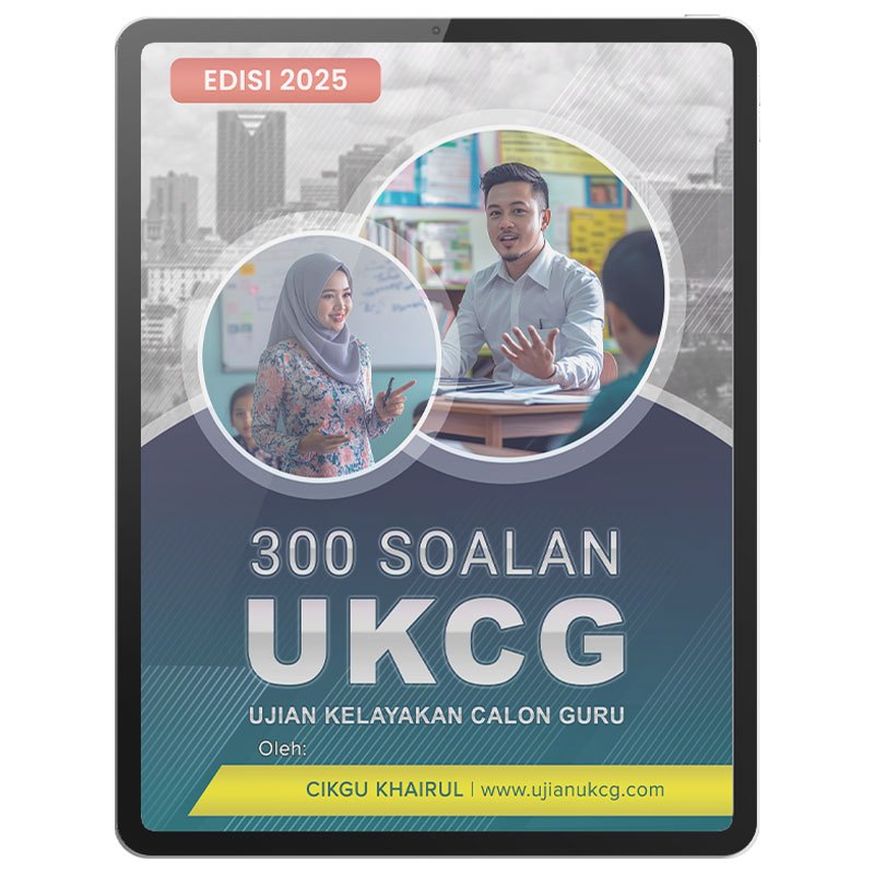 Soalan UKCG Terkini 2025 + Skema Jawapan | Latihan UKCG Guru KPM 2025 | Shopee Malaysia